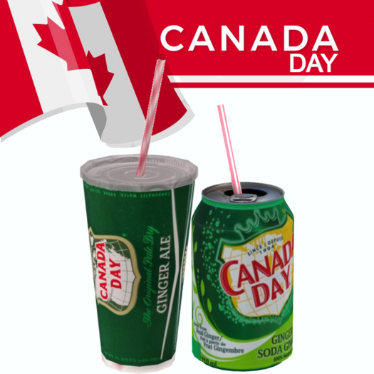 Second Life Marketplace - Canada Day Ginger Ale Drinks (ADD)