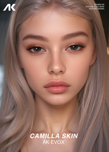 Second Life Marketplace - [AK Skin] - Camilla skin FatPack