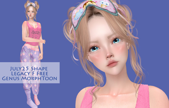 Second Life Marketplace - JojoStore - July25 Shape for Genus MorphToon ...