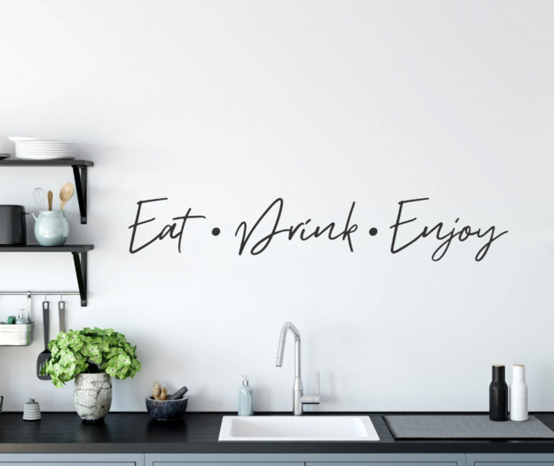 Second Life Marketplace - INNATELY. Eat Drink Wall Decal