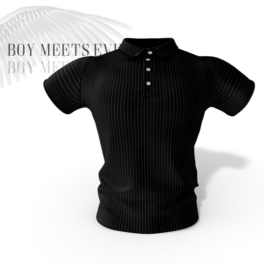 Second Life Marketplace - Black Polo Shirt Legacy