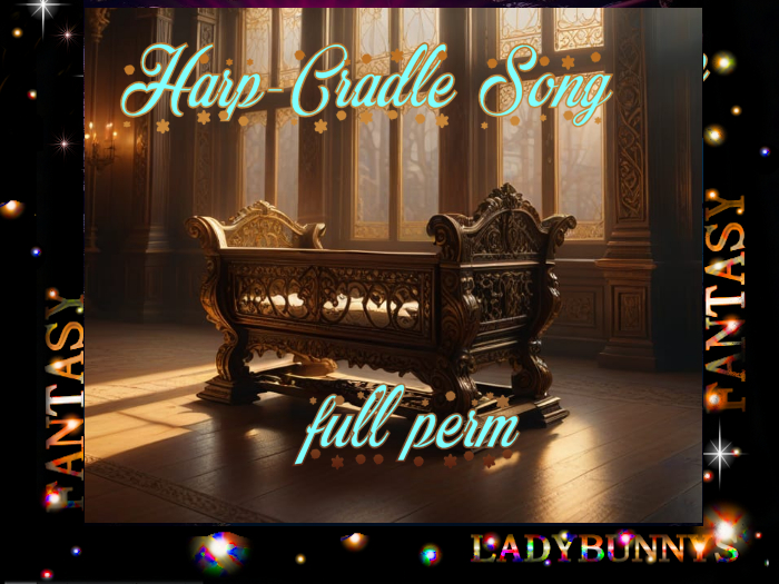 Second Life Marketplace - Bunny's Music-Harp-Cradle Song-full perm music