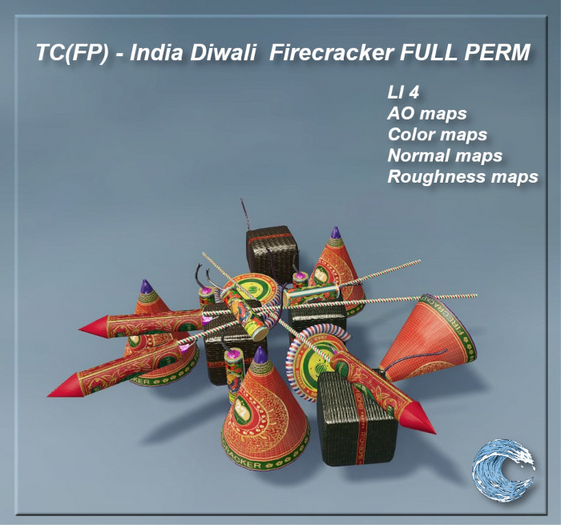 Second Life Marketplace - TC(FP) - India Diwali Firecracker FULL PERM