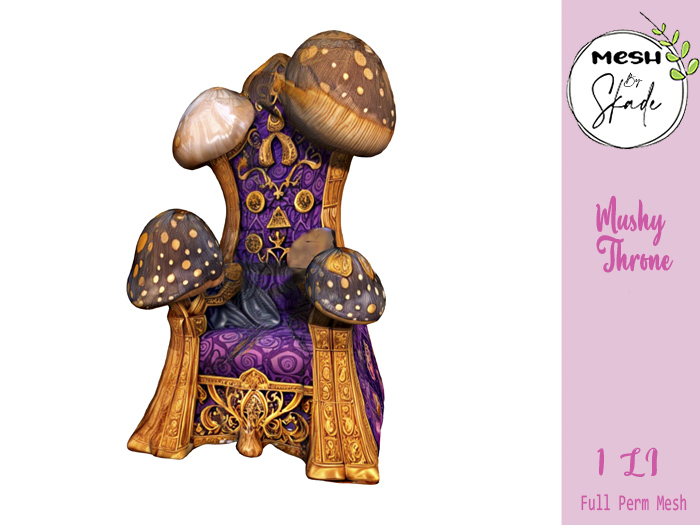 Second Life Marketplace - MBS - Mushy Throne