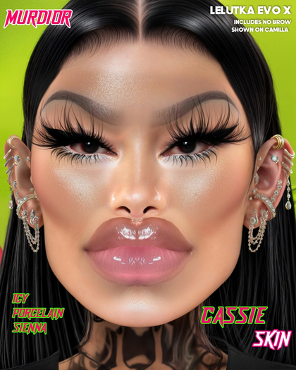 Second Life Marketplace - [M] Cassie Skin Evo x (ICY)