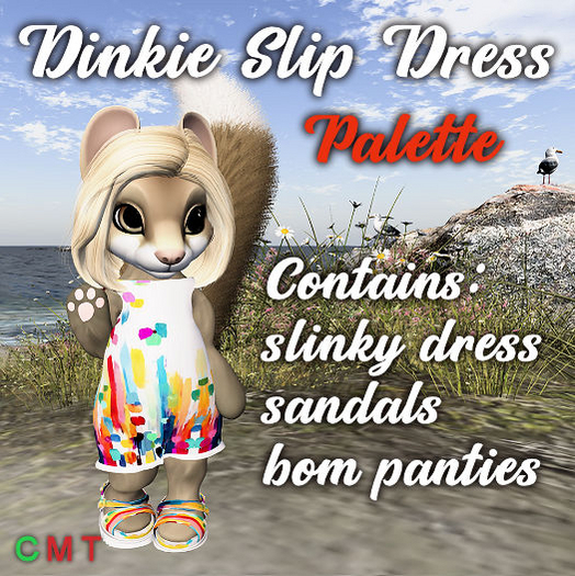 Second Life Marketplace - Dinkie Slip Dress Palette