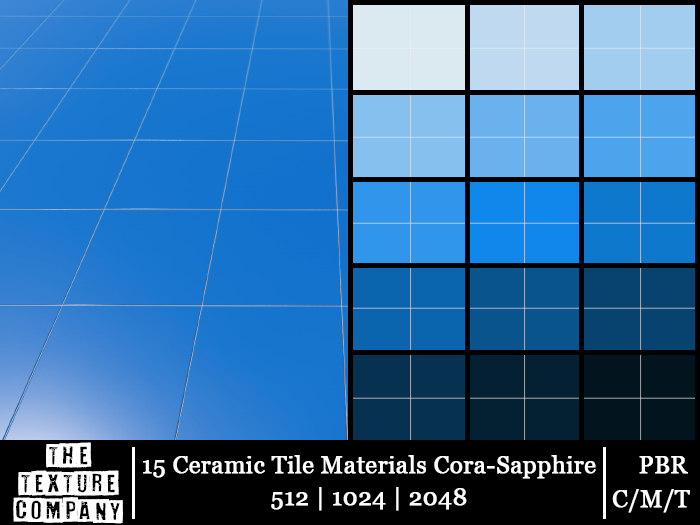 Second Life Marketplace - The Texture Company - 15 Ceramic Tile ...