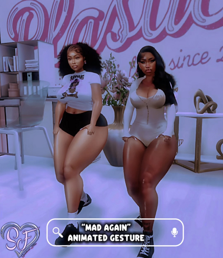 Second Life Marketplace - SF- Mad Again Animated Gesture