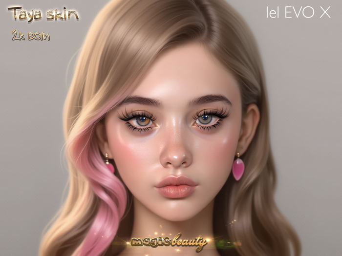 Second Life Marketplace - [Magic Beauty] Taya skin (LeLutkaEVOX) FATPACK