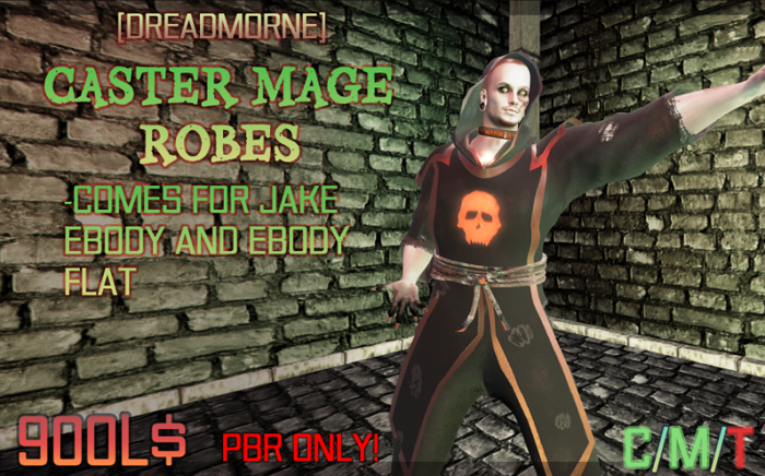 Second Life Marketplace - [Dreadmorne] // Caster Mage robes