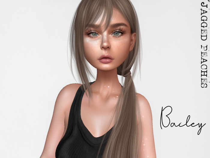 Second Life Marketplace - JAGGED PEACHES BAILEY Shape for Lelutka Noel
