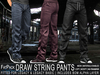 Second Life Marketplace - FATPACK - ZED 6x Legacy Casual Draw-String ...