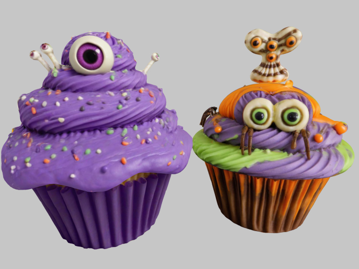 Second Life Marketplace - Halloween Eyeball Cupcake FULL PERM