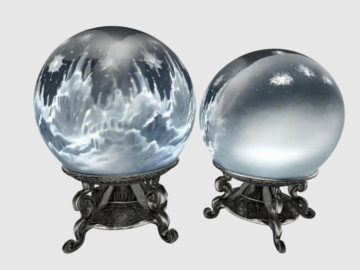 Second Life Marketplace - Winter Crystal Ball FULL PERM