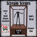 Second Life Marketplace - (PD) Scream Scenes - Slender Man