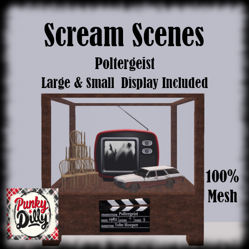 Second Life Marketplace - (PD) Scream Scenes - Poltergeist
