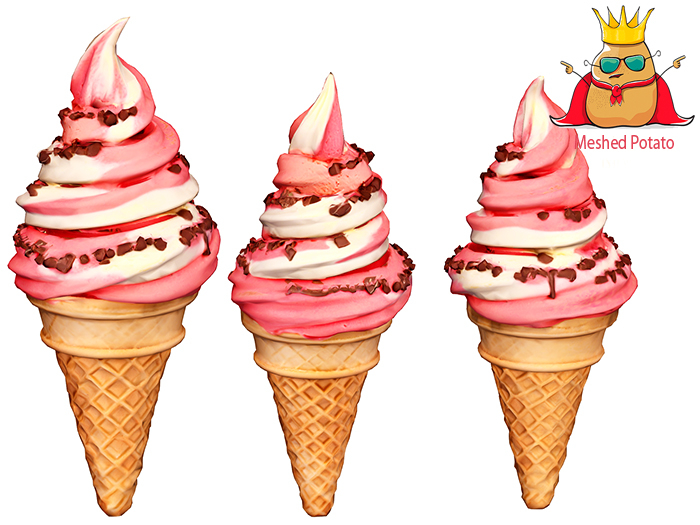Second Life Marketplace - Ice Cream Cone Full Perm