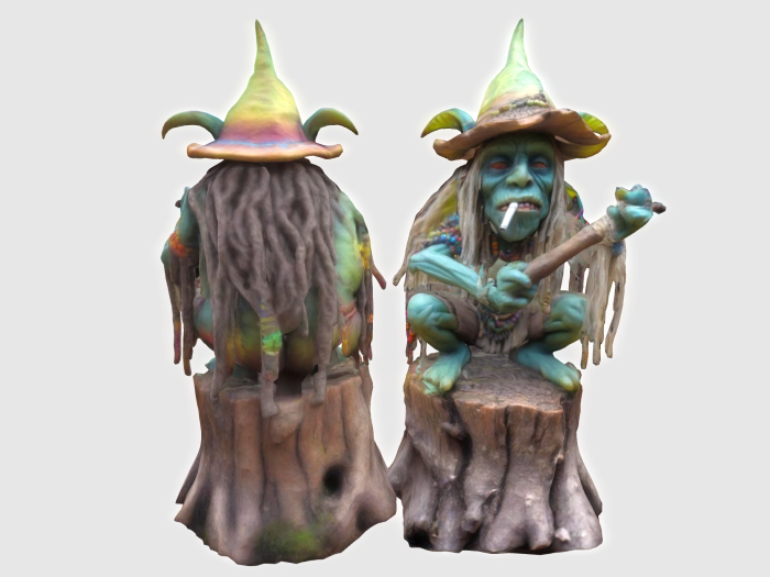 Second Life Marketplace - Smoking Hippie Troll FULL PERM