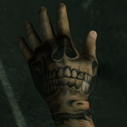 Second Life Marketplace - FR ~ Skull Hand Tattoo