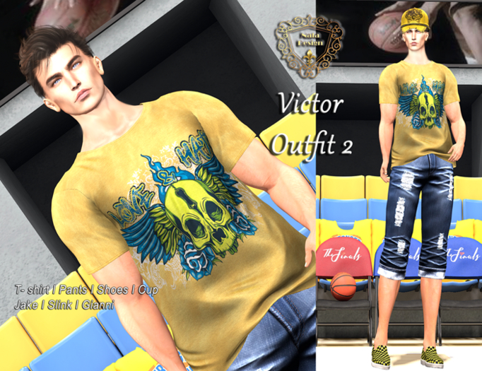 Second Life Marketplace - Nala Design - Victor Outfit 2