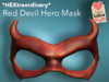 Second Life Marketplace - 14.*HEXtraordinary* Red Devil Hero Mask