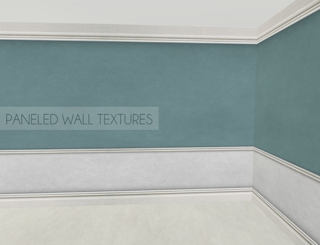 Second Life Marketplace - Paneled Wall Textures I 64 Full Perm Textures