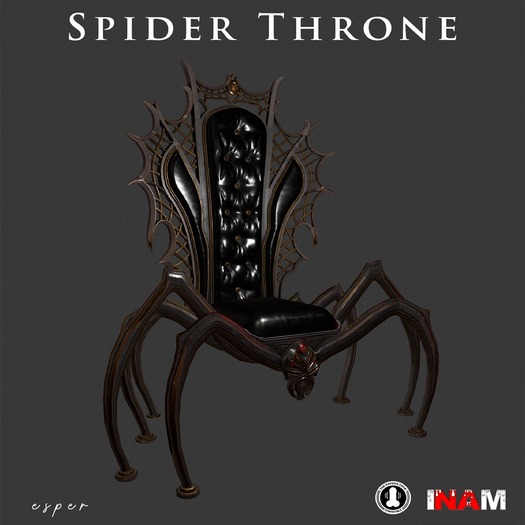 Second Life Marketplace - spider throne - PG
