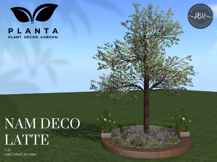 Second Life Marketplace - Planta - Nam Deco Latte