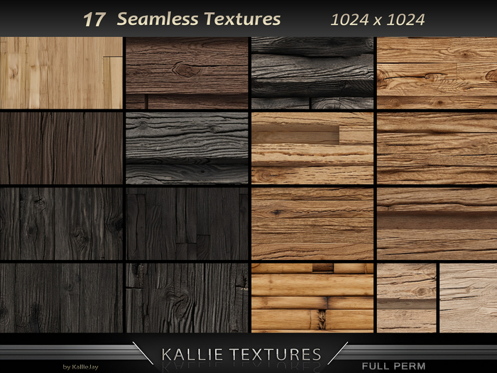 Second Life Marketplace - KJ Wood Textures Seamless