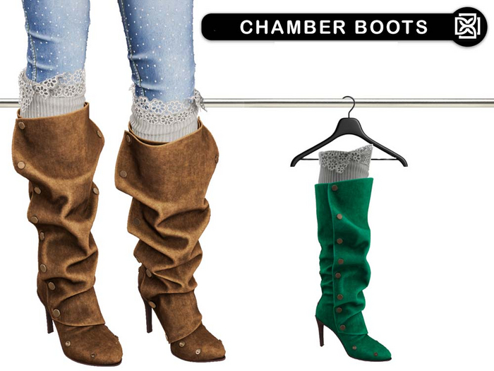 Second Life Marketplace - Addams // Chamber Boots // N*18
