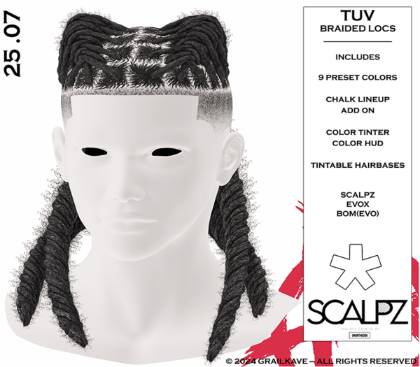 Second Life Marketplace - [GK] TUV BRAIDS [ADD ME]