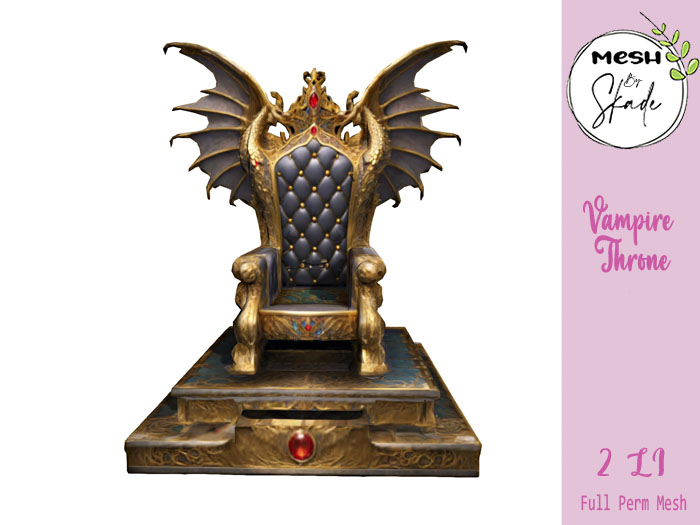 Second Life Marketplace - MBS - Vampire Throne
