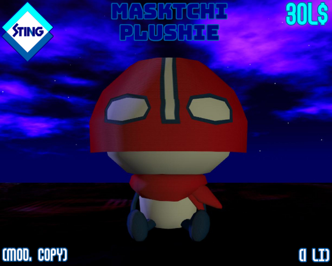 Second Life Marketplace - [STING WORLD] Masktchi Plushie