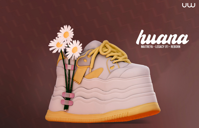 Second Life Marketplace - UW - DEMO HUANA REBORN LEGACY MAITREYA SHOES