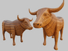 Second Life Marketplace - Carved Ornated Wood Cow FULL PERM
