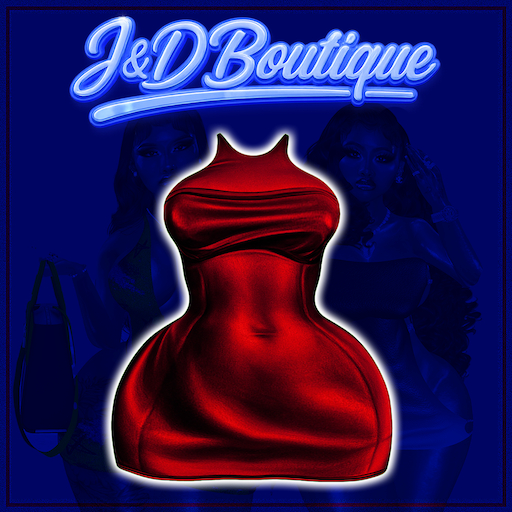 Second Life Marketplace - J&D Boutique - Aaliyah Dress Red (MUNECA)