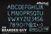 Second Life Marketplace - Pack AfterLut Alphabet - The Bearded Guy