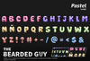 Second Life Marketplace - Pastel Alphabet - The Bearded Guy