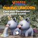 Second Life Marketplace - *VTB* Puking Unicorn Blue, Bald