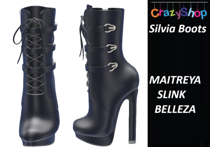 Second Life Marketplace - Crazy Silvia Boots