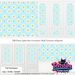 Second Life Marketplace - TBJ-Daisy light blue 4 textures Wall Textures ...
