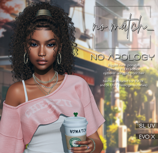 Second Life Marketplace - no.match_ ~ NO_APOLOGY ~ Pack of BROWNS