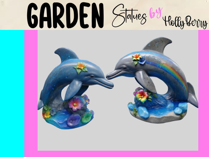 Second Life Marketplace - HB: Rainbow Dolphin FuLL PERM