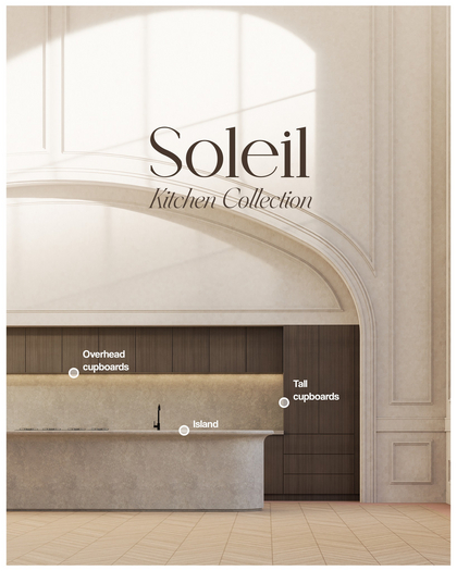 Second Life Marketplace - LAVIARA x BlankStudios Soleil Kitchen Collection (Black)
