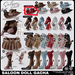 Second Life Marketplace - Pare&NoMercy.Saloon Doll Hat - Red PARE x NOMERCY