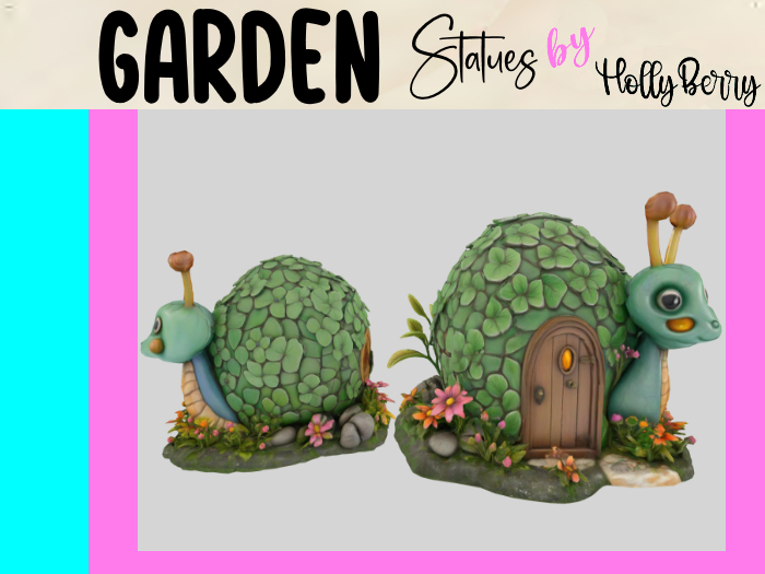 Second Life Marketplace - HB: Snail Fairy House B FuLL PERM