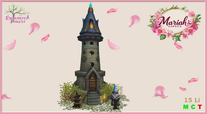 Second Life Marketplace - !MG! - Enchanted Village - Wizard Tower - Boxed