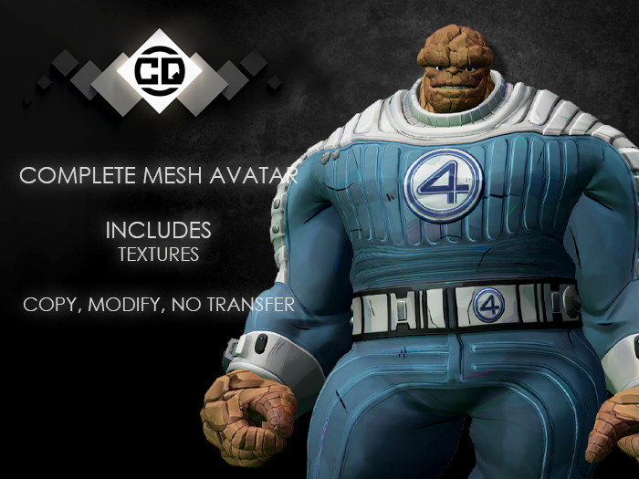 Second Life Marketplace - .:CQ:. The Thing FS MR Bento Avatar