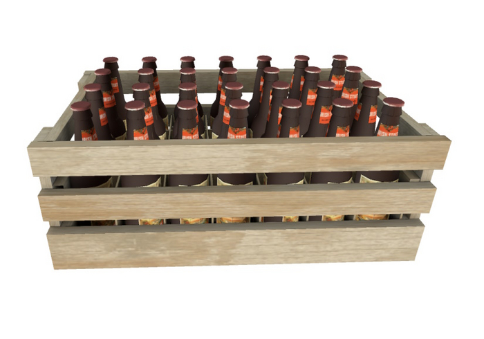 Second Life Marketplace - Schultz Bros. 15. Crate of Beer