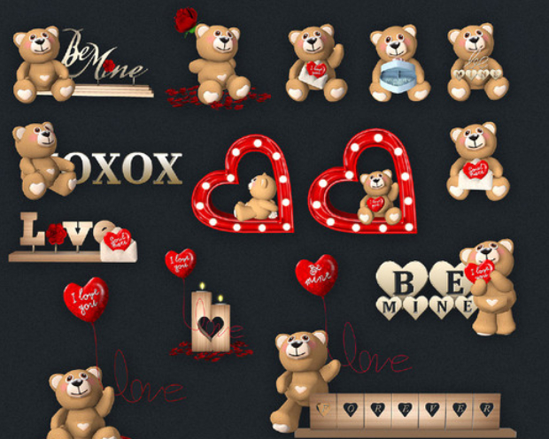 Second Life Marketplace - MOoH! Bear XOXOX 2LI